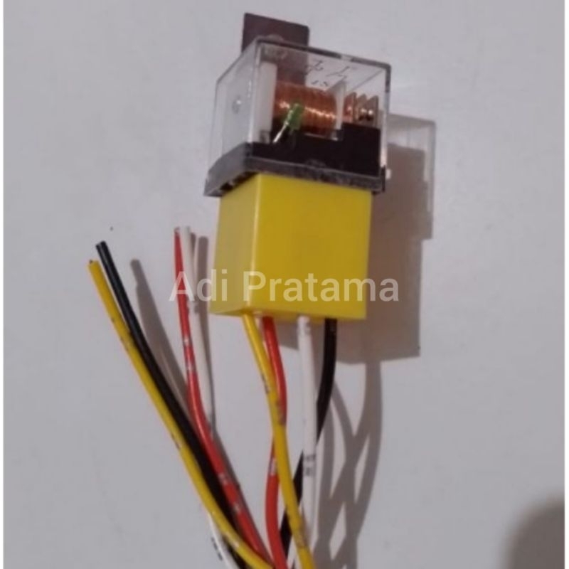 Jual Relay 4 Kaki Motor Mobil / Socket Relay Kaki 4 / Soket Relay Kaki ...