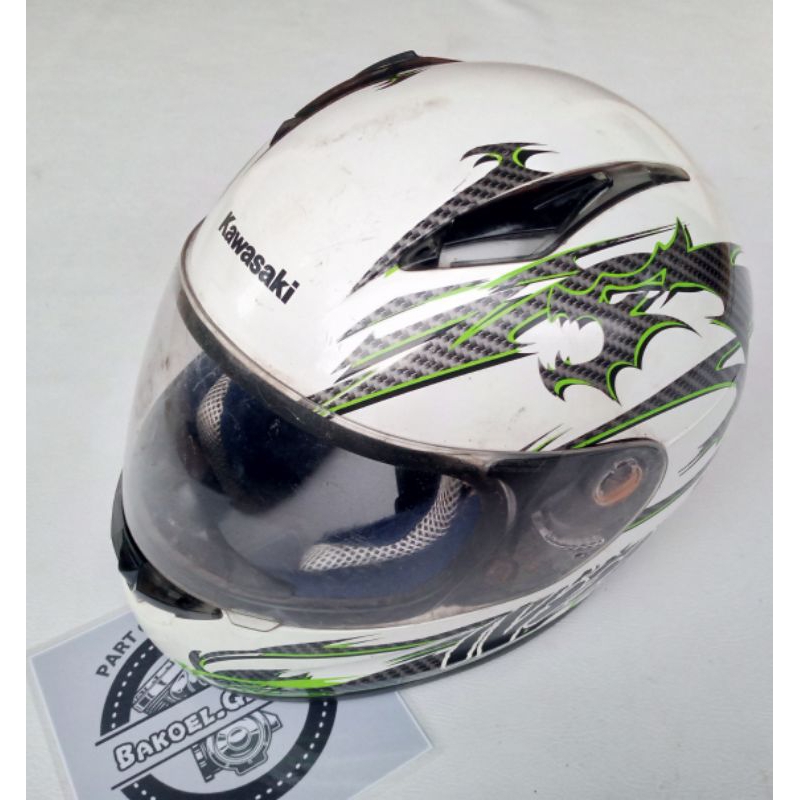 Jual Helm Fullface Kawasaki Ninja original bekas | Shopee Indonesia