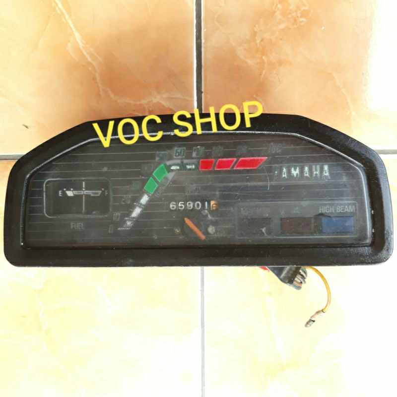 Jual Yamaha V80 Super Deluxe Robot Speedometer Speedo Original Bekas ...