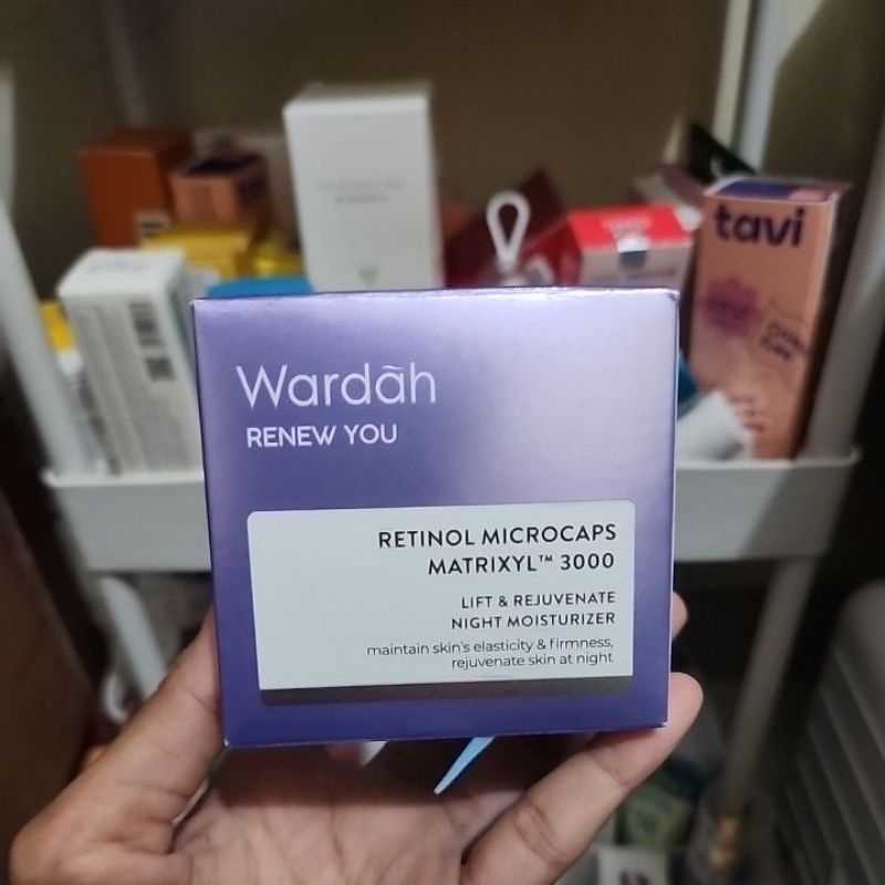 Jual Wardah Retinol Microcaps Matrixyl™ 3000 Night Moisturizer | Shopee ...