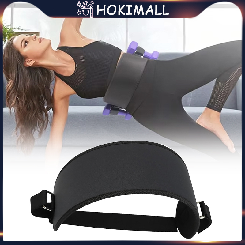 Jual Exercise Hip Thrust Belt for Effective Glute Bridge/Squat/Lunge ...
