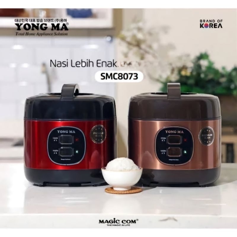 Jual YONG MA Rice Cooker Manual SMC 8073 7083 Magic Com 1.8 Liter ...