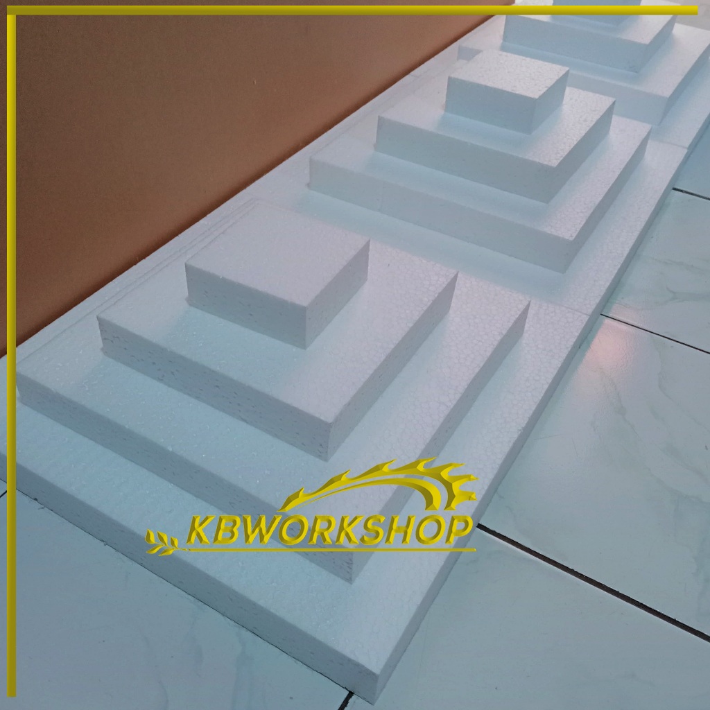 Jual Gabus Styrofoam putih Persegi tebal 4cm untuk Alas dan lainya ...
