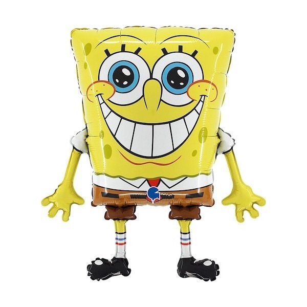 Jual 23" Spongebob Shape Foil Balloon | Balon Foil Karakter Kartun ...