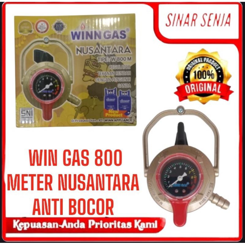 Jual REGULATOR WIN GAS 800 METER NUSANTARA ANTI BOCOR | Shopee Indonesia