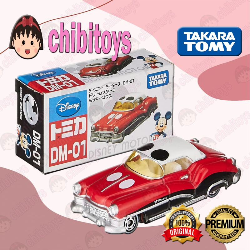 Jual Tomica Disney Motors DM-01 Dream Star II Mickey Mouse Original Takara Tomy | Shopee Indonesia