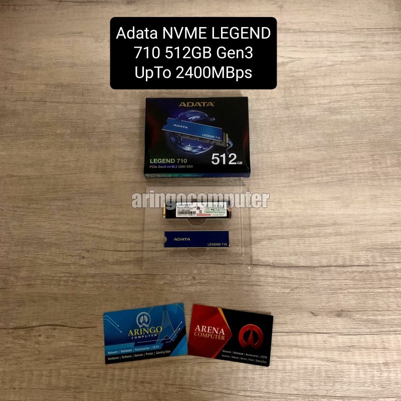Jual SSD Adata NVME LEGEND 710 512GB Gen3 UpTo 2400MBps | Shopee Indonesia