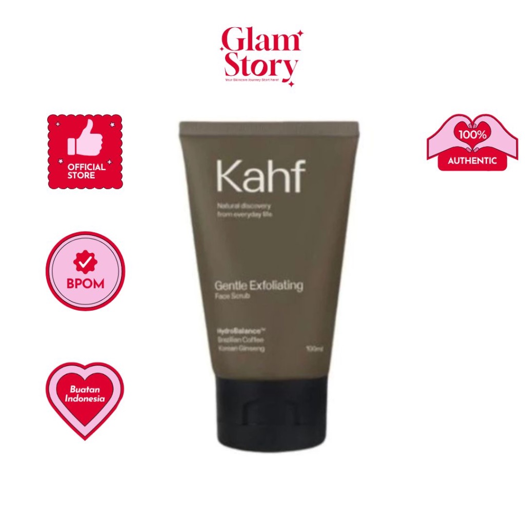 Jual KAHF Gentle Exfoliating Face Scrub 100 ml | Shopee Indonesia
