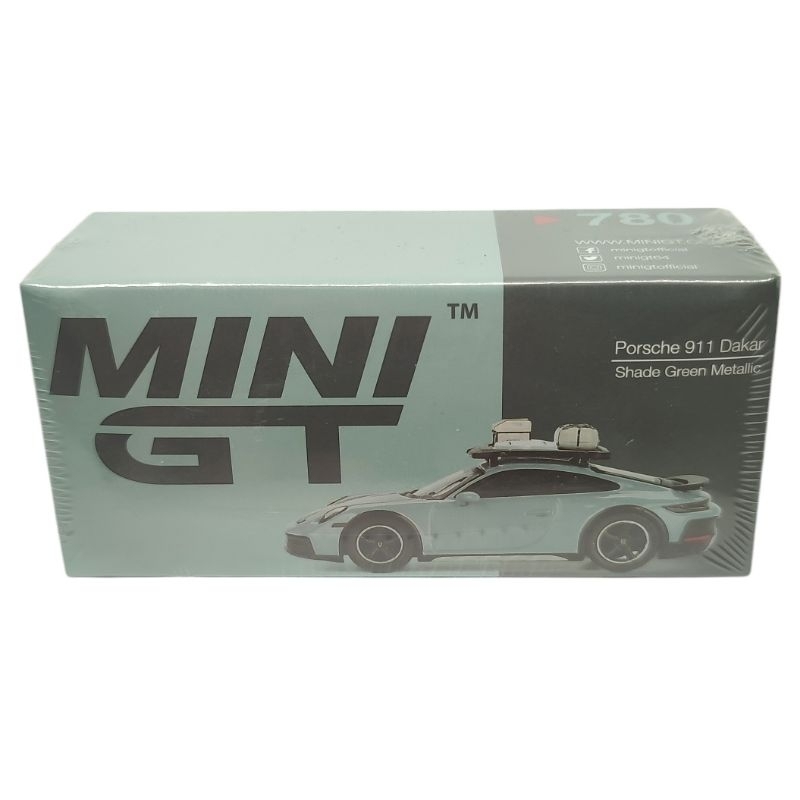 Jual MINI GT 780 Porsche 911 Dakar Shade Green Metallic | Shopee Indonesia