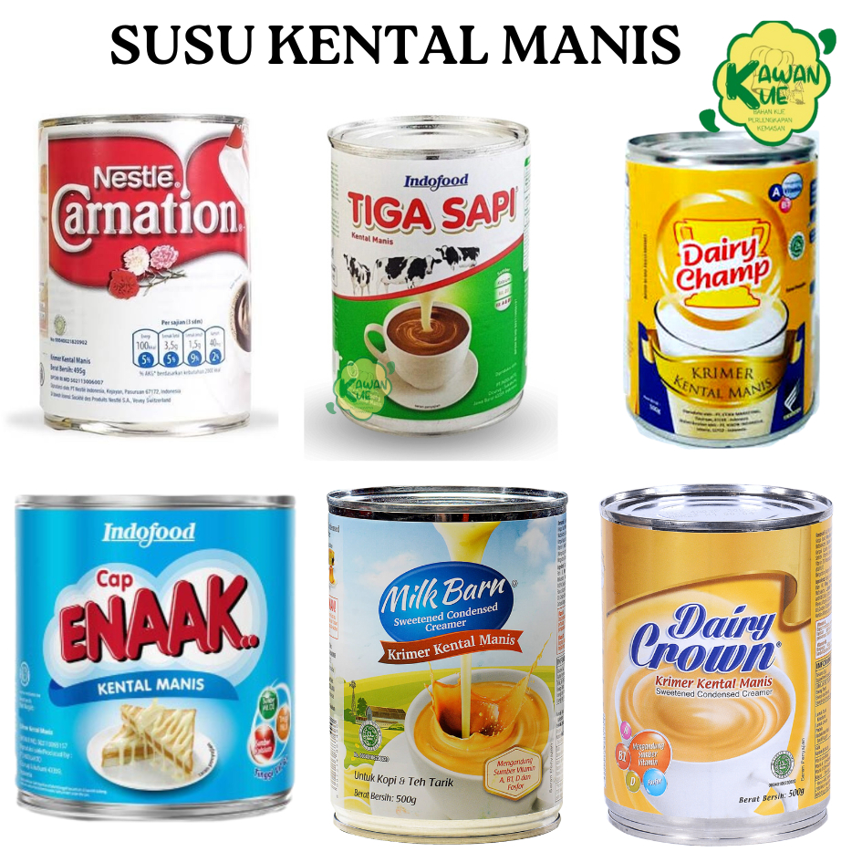 Jual Susu Kental Manis Kemasan Kaleng - SKM Kaleng - Dairy Crown ...