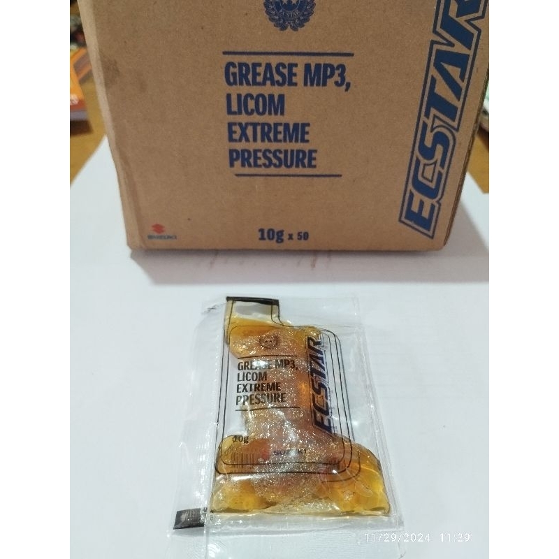 Jual Stempet grease CVT SGP ECSTAR ALL motor matic kemasan sachet 10 g ...