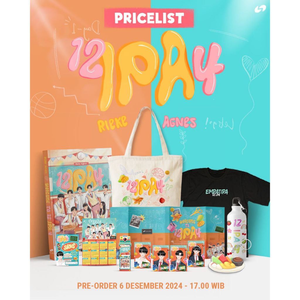 Jual Novel 12 IPA 4 + Rieke Agnes Skuad Akad NovelWattpad | Shopee ...