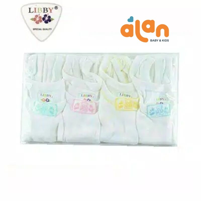 Jual Libby Singlet Baby Putih/Warna Isi 4pcs | Shopee Indonesia