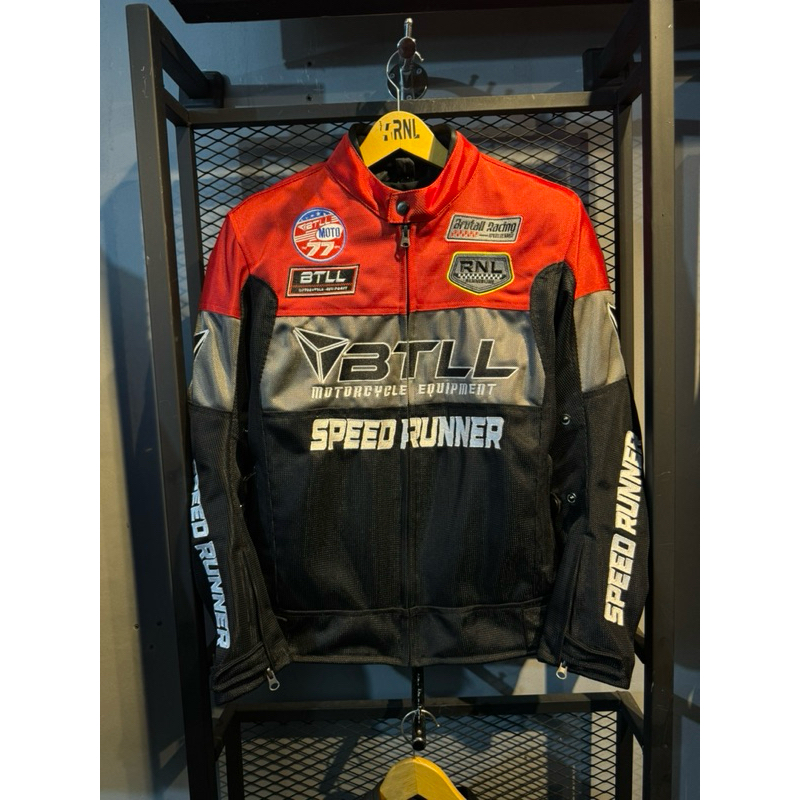 Jual jaket btll mesh speed runner SR merah | Shopee Indonesia