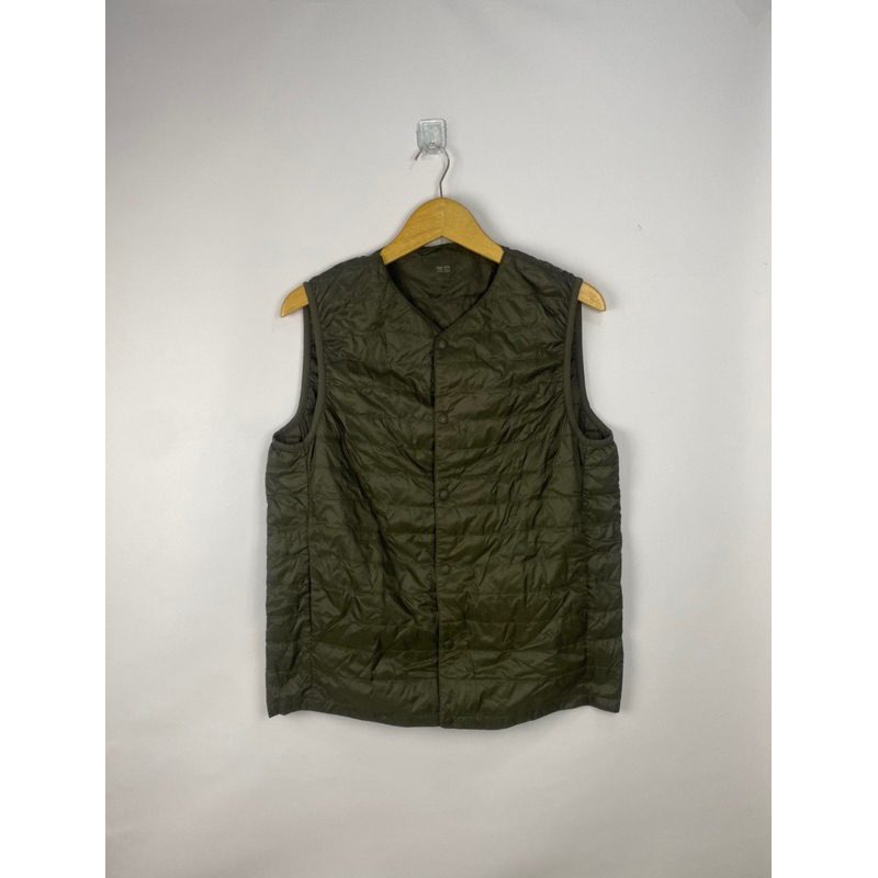 Jual Vest / Rompi Uniqlo Bulang/Bulu Angsa ((KODE 6944)) | Shopee Indonesia