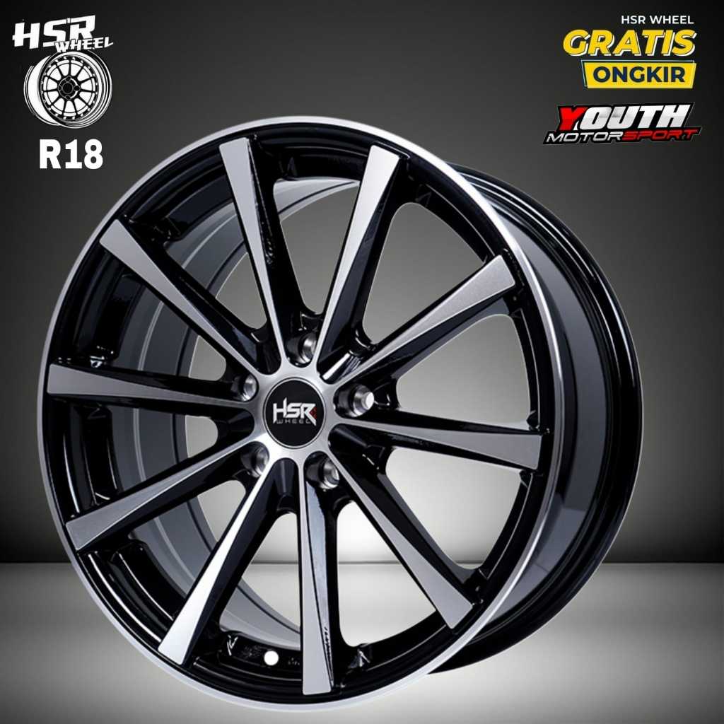 Jual VELG R18 HSR HUSTLER COCOK UNTUK INOVA,XPANDER,HR-V,ACCORD,CIVIC ...
