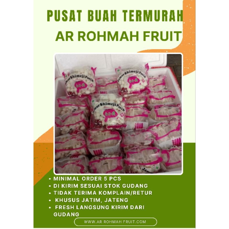 Jual Termurah! FRESH Jamur Shimeji Import Langsung Kirim Dari Gudang ...