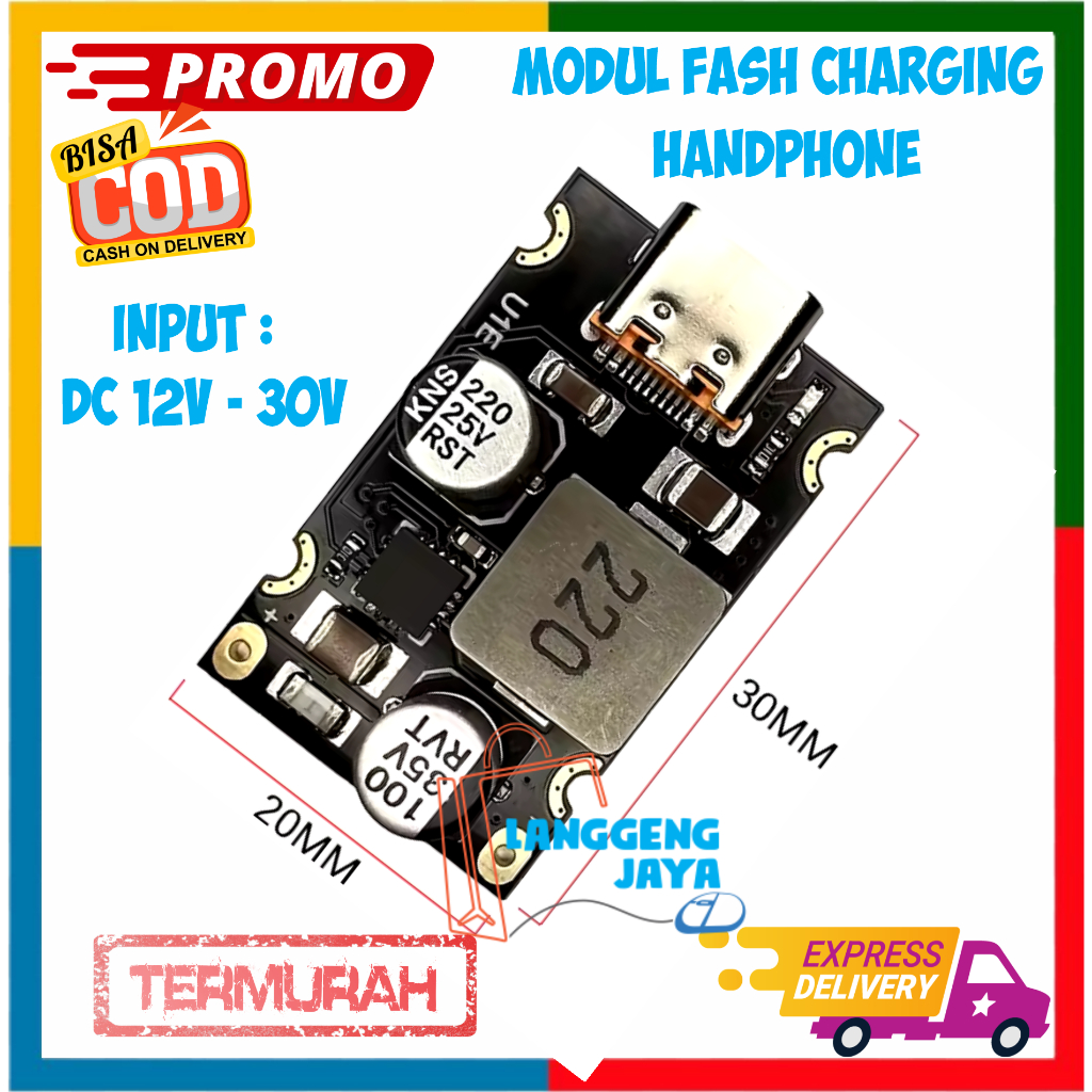 Jual Module Fash Charging Type C PD 65W | Shopee Indonesia