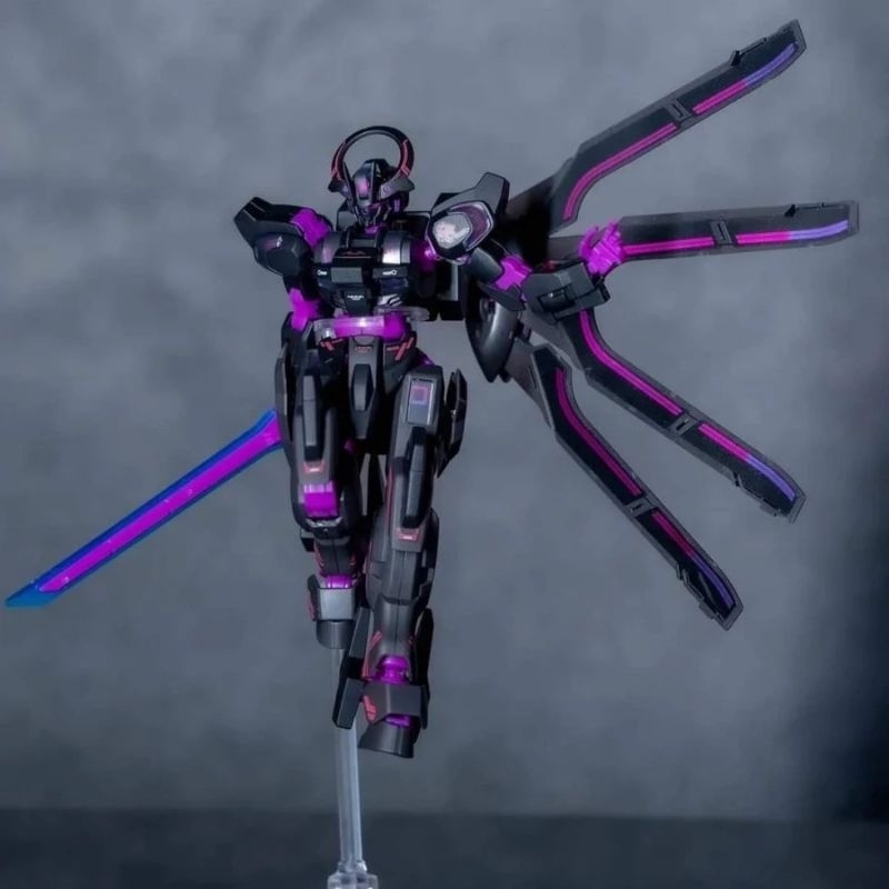 Jual Plamo HG 1/144 Schwartzette Fighter Neon version Witch From ...