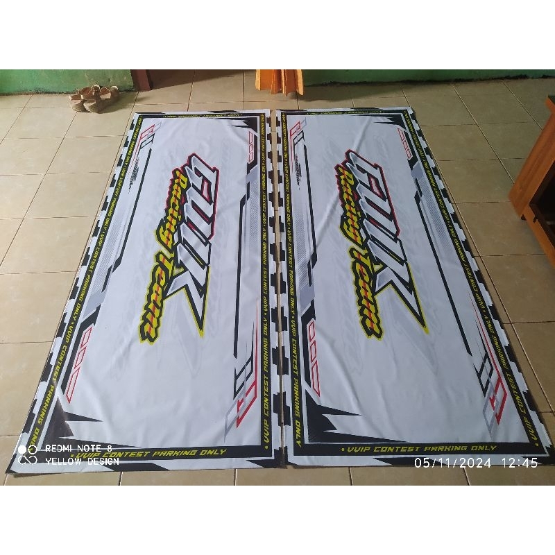 Jual BANNER KARPET ALAS MOTOR KONTES CUSTOM | Shopee Indonesia