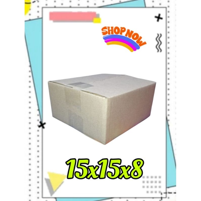 Jual kardus packing 15x15x8 kardus polos kardus murah kardus mini ...