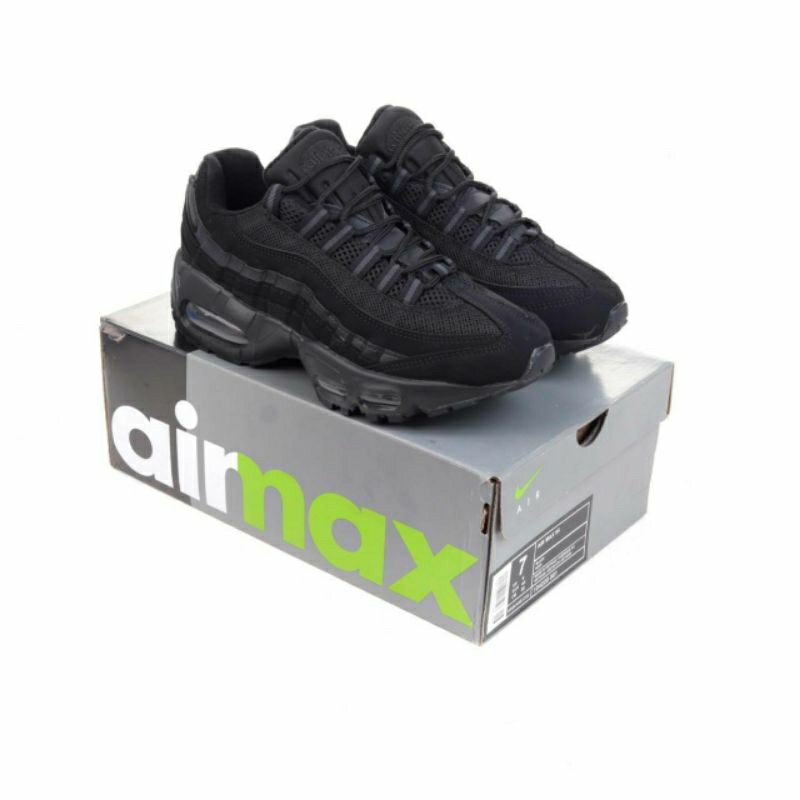 Jual Nike Air Max 95 Essential Triple Black | Shopee Indonesia