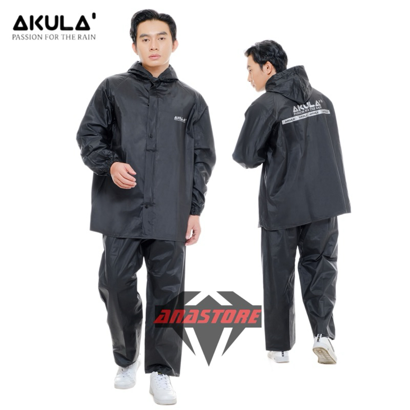 Jual JAS HUJAN PRIA/WANITA ANTI REMBES SETELAN BAJU DAN CELANA BAHAN PVC KARET TEBAL DAN ELASTIS ...