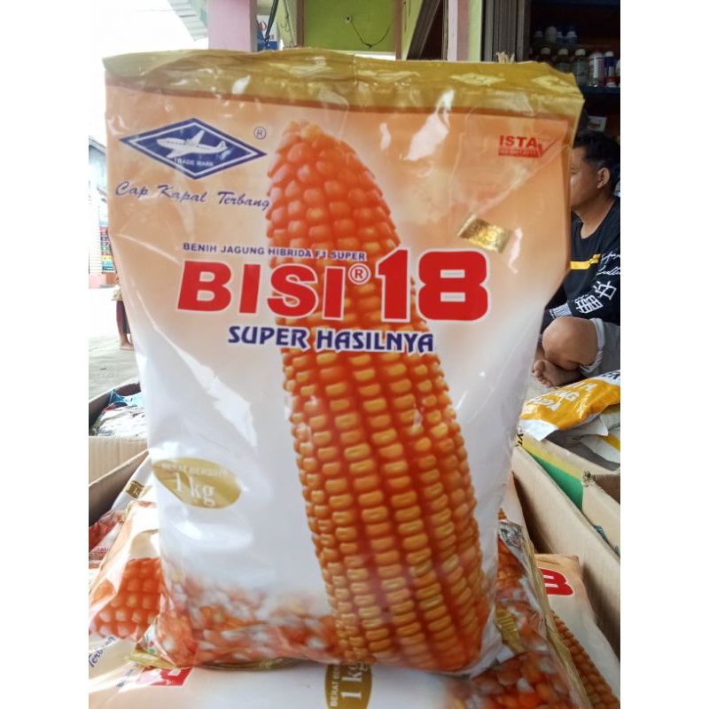 Jual Benih Jagung Hibrida BISI 18 kemasan 1 kg | Shopee Indonesia