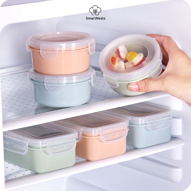 Jual Tempat Bekal / Mini Lunch Box / Tempat Makan Bentuk Bulat /Tempat ...