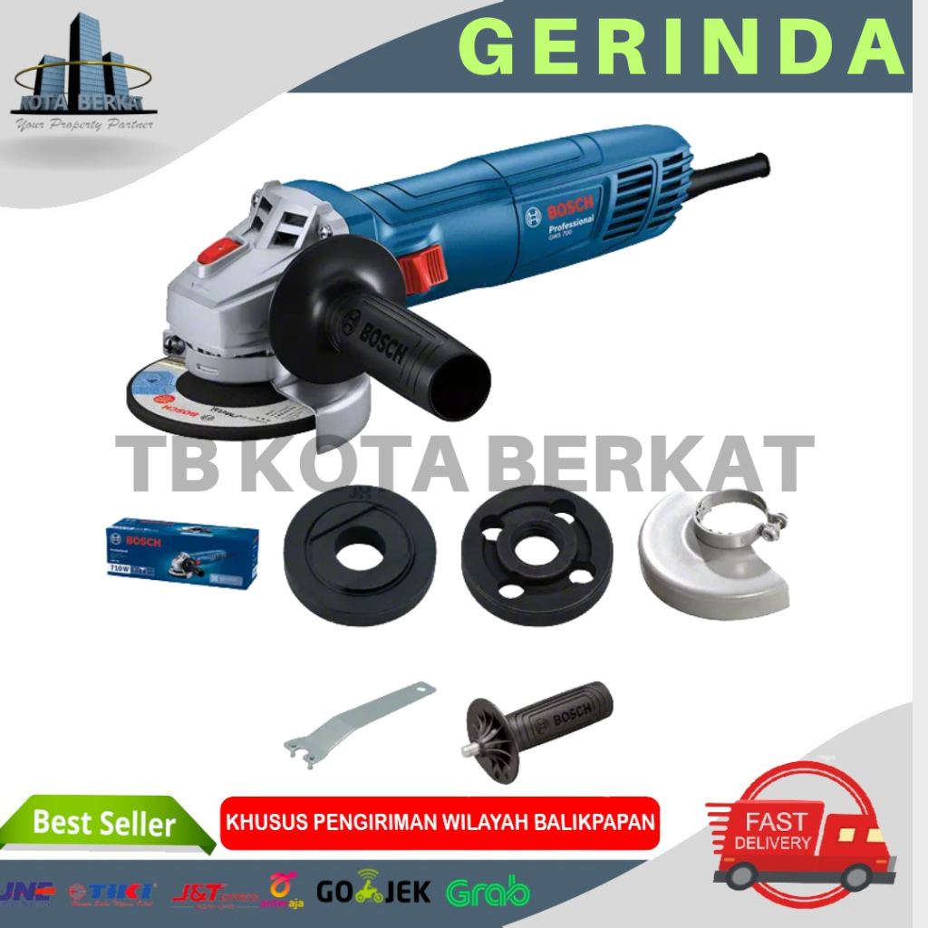Jual MESIN GERINDA TANGAN BOSCH GWS 700 / GRINDER BOSCH 4" | Shopee ...