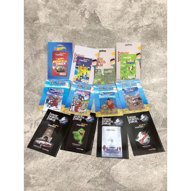 Jual Kartu Mandiri E-Money Emoney Original Limited Edition (One Piece ...