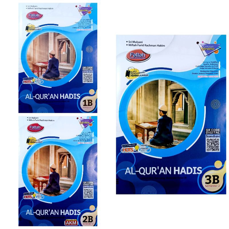 Jual BUKU LKS FATTAH MTS AL-QUR'AN HADIS KELAS 7 8 9 SEMESTER 2 GENAP TA. 2024 / 2025 KURIKULUM ...