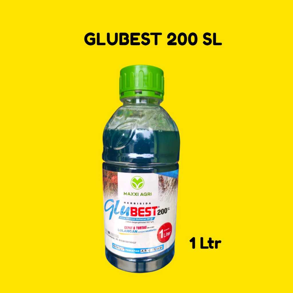 Jual GLUBEST GLU BEST 200 SL 1 LITER MAXXI AGR HERBISIDA I PEMBASMI ...