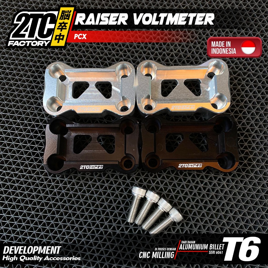 Jual RAISER STANG RAISER VOLT METER PCX DUDUKAN VOLT METER STANG PCX ...