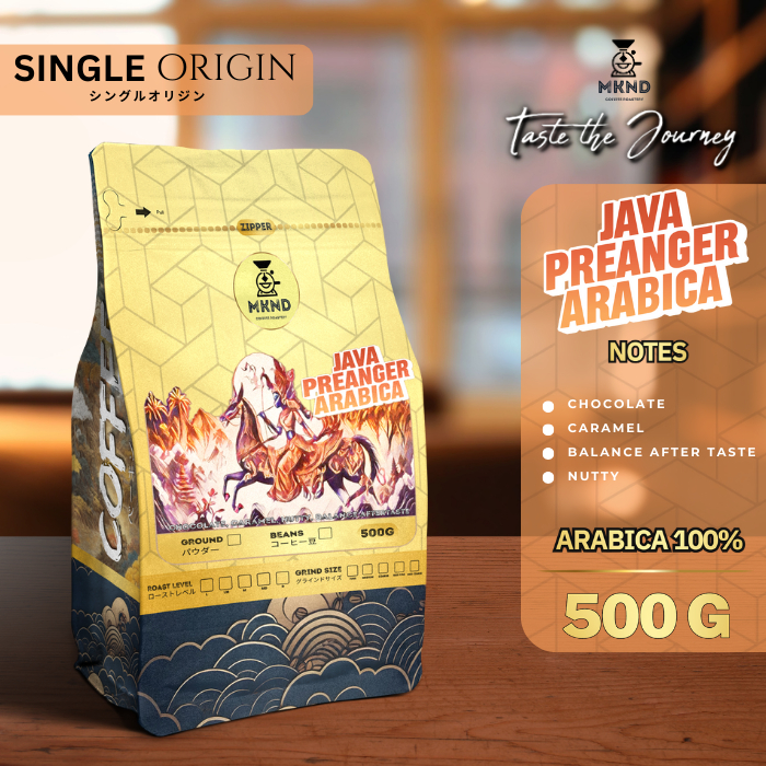 Jual KOPI ARABIKA JAVA PREANGER GRADE 1 SINGLE ORIGIN 500 GRAM | MKND ...