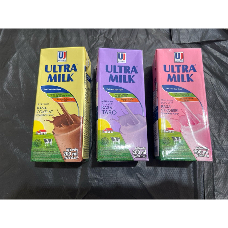Jual susu ultra 200ml | Shopee Indonesia