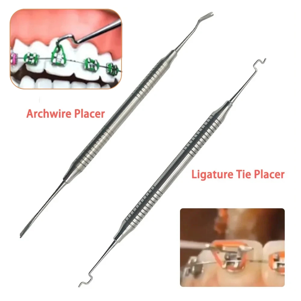 Jual Dental Tools Ligature Tie Placer Tool Twirl-on Module Arch Wire ...