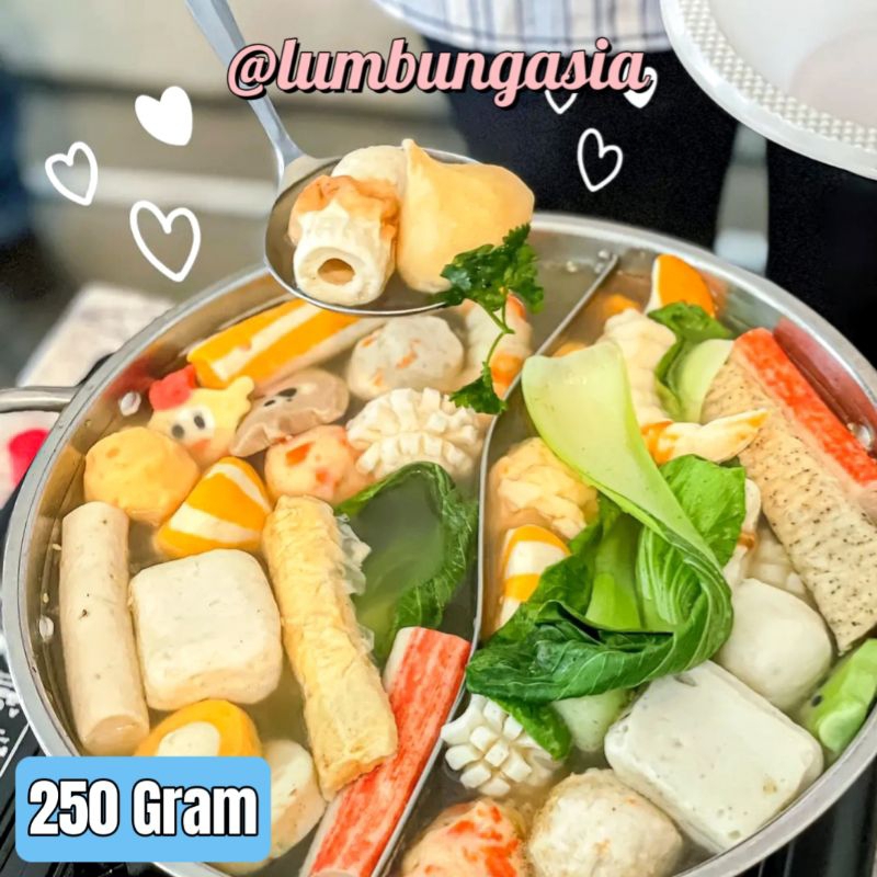 Jual Suki Curah Kiloan 250 Gram - Steamboat Bakso Seafood Seblak Hotpot ...