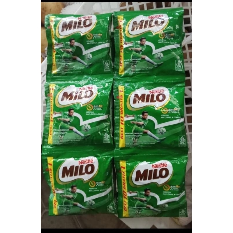 Jual Susu Milo 1 renteng isi 10 pcs | Shopee Indonesia