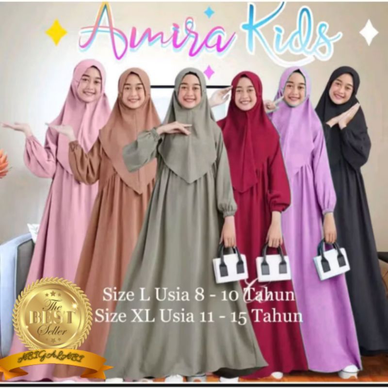 Jual AMIRA SYAR"I KIDS - GAMIS ANAK VIRAL - GAMIS ANAK TANGGUNG - STYLE ...