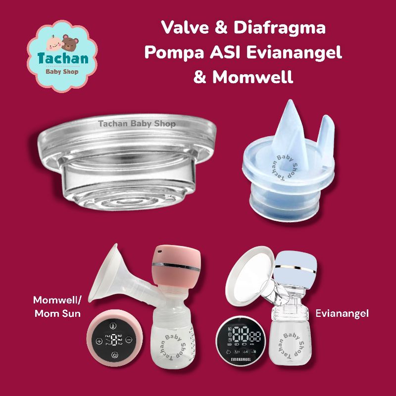 Jual Valve & Diafragma Pompa ASI Evianangel / Momwell /Momsun /dr.osler ...