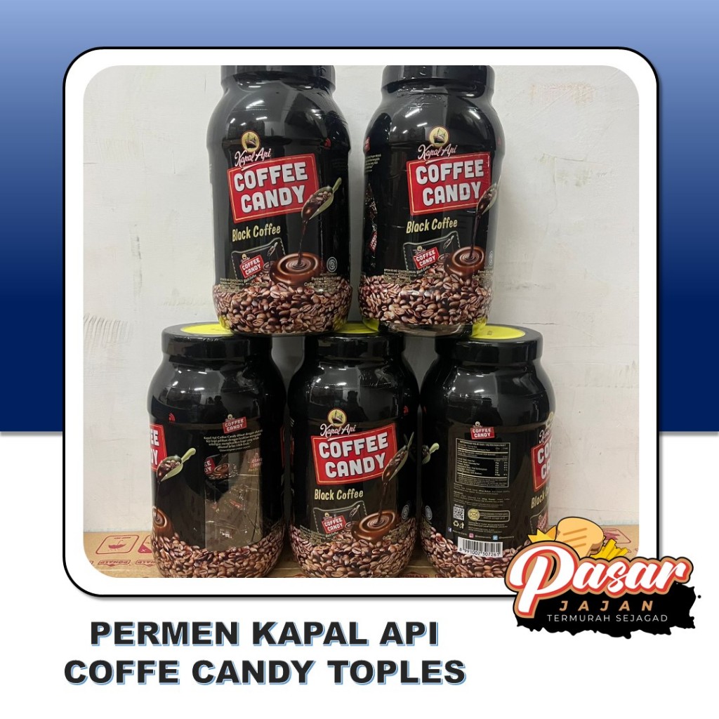 Jual Permen Kapal Api Coffe Candy Toples Isi 2,5gr x 200pcs | Shopee ...