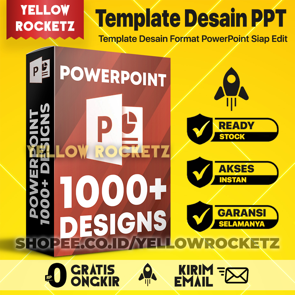 Jual 1000++ PowerPoint Slide Design Pack - PPT Pro Presentation Design ...