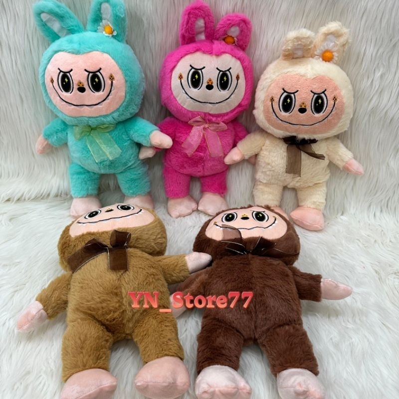 Jual Boneka Viral Labubu The Monsters Exciting Macarone Kawai Labu Labu ...