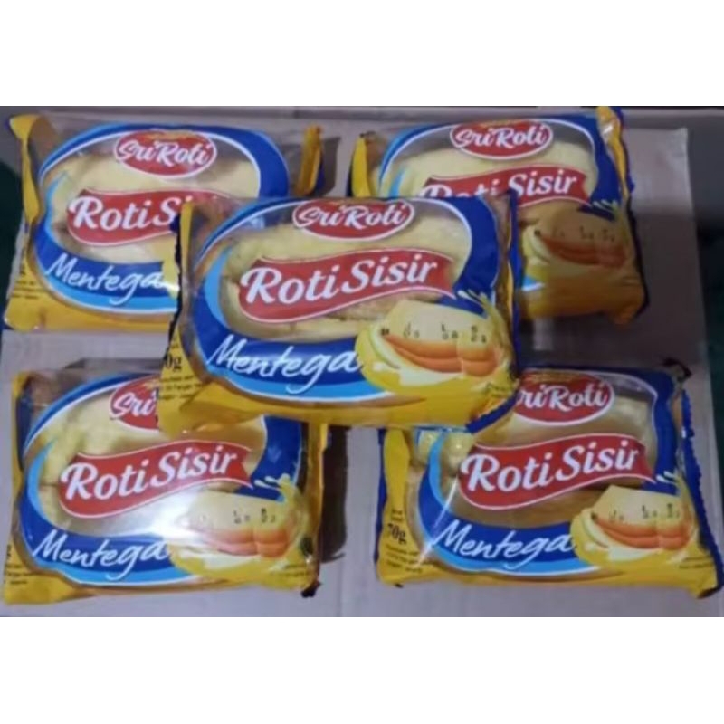 Jual roti sisir mentega, sri roti 1 pack 5 pcs | Shopee Indonesia