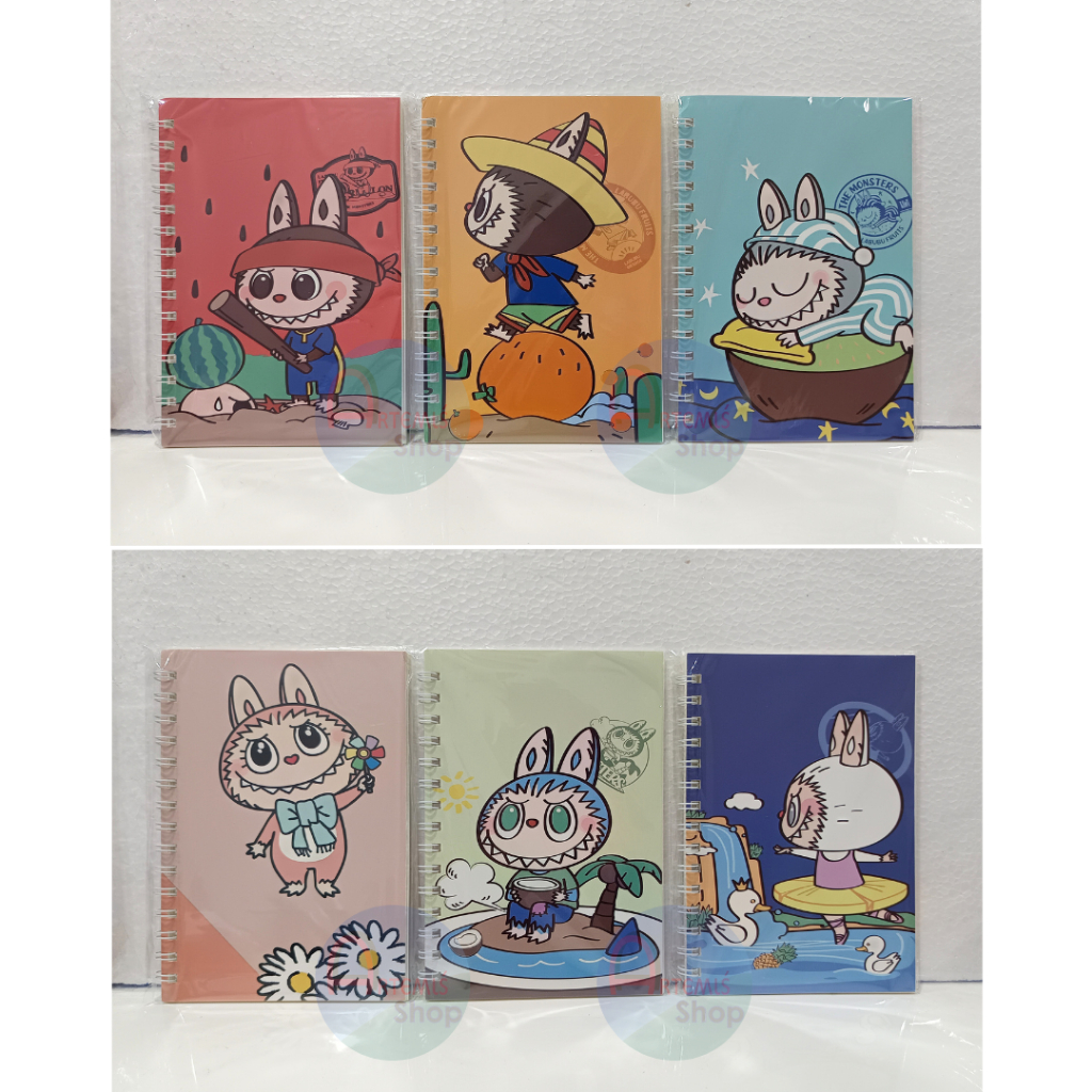 Jual Notebook / Note Book / Buku Catatan A5 Karakter Labubu | Shopee ...