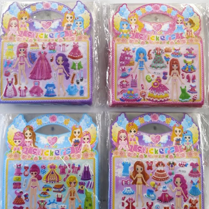 Jual sticker bp besar / stiker timbul tempel karakter lucu murah ...