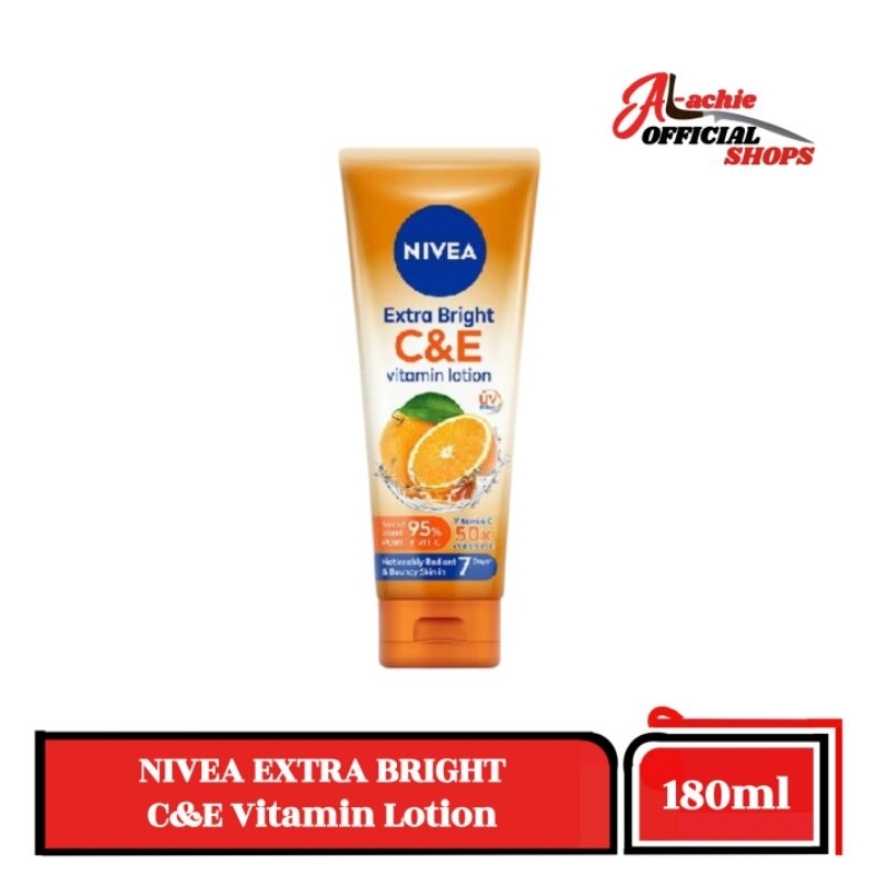 Jual Nivea Extra Bright C&E Vitamin Lotion 180ml | Shopee Indonesia