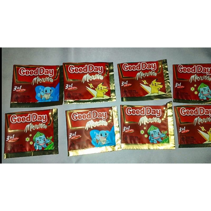 Jual Bungkus Kopi Good Day Pokemon untuk Kerajinan Tangan/Prakarya ...