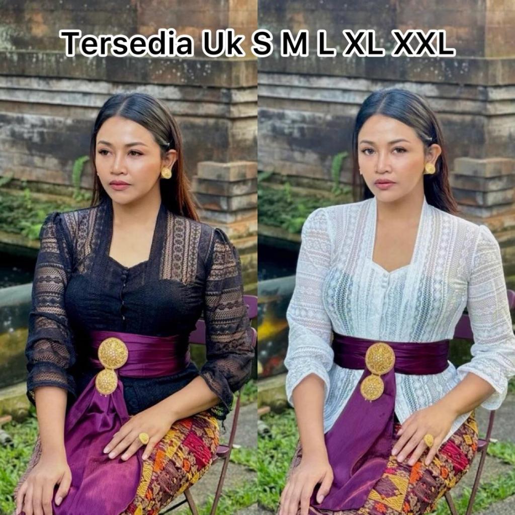 Jual Kebaya Brokat Wanita Malika Baju Adat Kebaya Bali Acara Wisuda ...